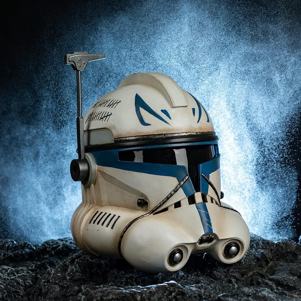 Evere SW Clone Arc Commander Helmet Cosplay Deluxe Halloween ...