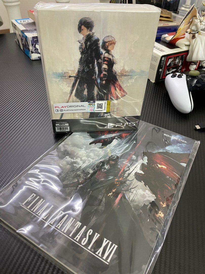 Final Fantasy XVI FF16 Deluxe Edition, Video Gaming, Video Games ...