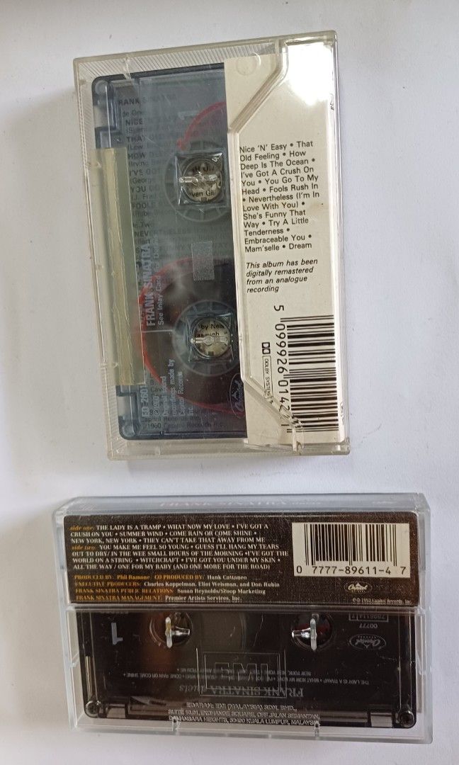 FRANK SINATRA. - Cassette, Hobbies & Toys, Music & Media, CDs & DVDs on ...