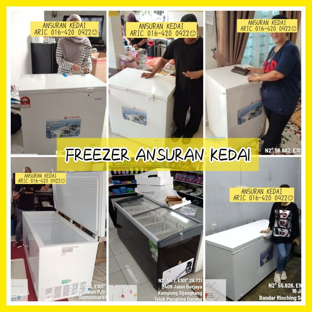 Freezer Ansuran Kedai, TV & Home Appliances, Kitchen Appliances ...