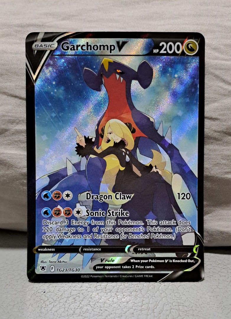 Garchomp V TG Astral Radiance Pokemon Pokémon Card, Hobbies & Toys ...