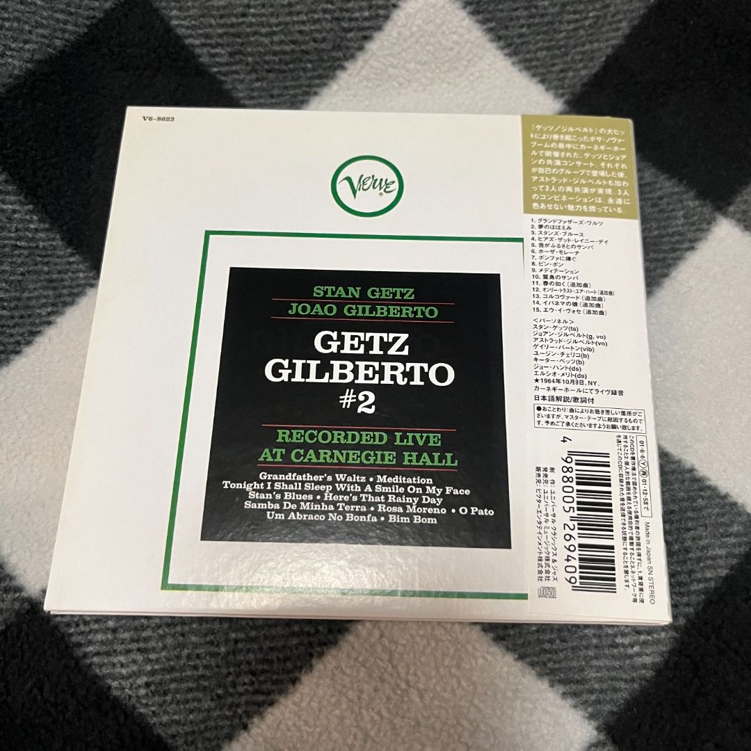 getz gilberto 2 cd