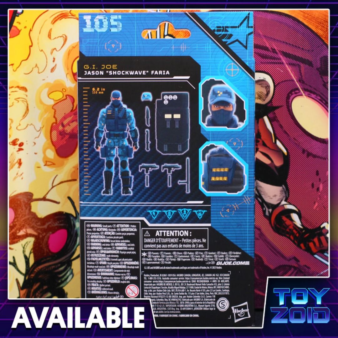 G.I. Joe Classified Series Jason Shockwave Faria, Hobbies & Toys, Toys ...