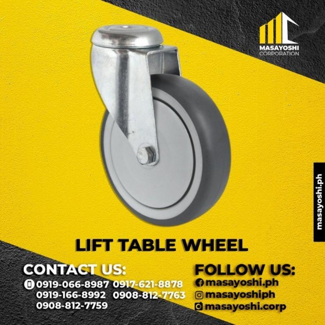 Hydraulic Lift Table Wheel | Table Lift | Lifter | Lifting | Table Lift ...