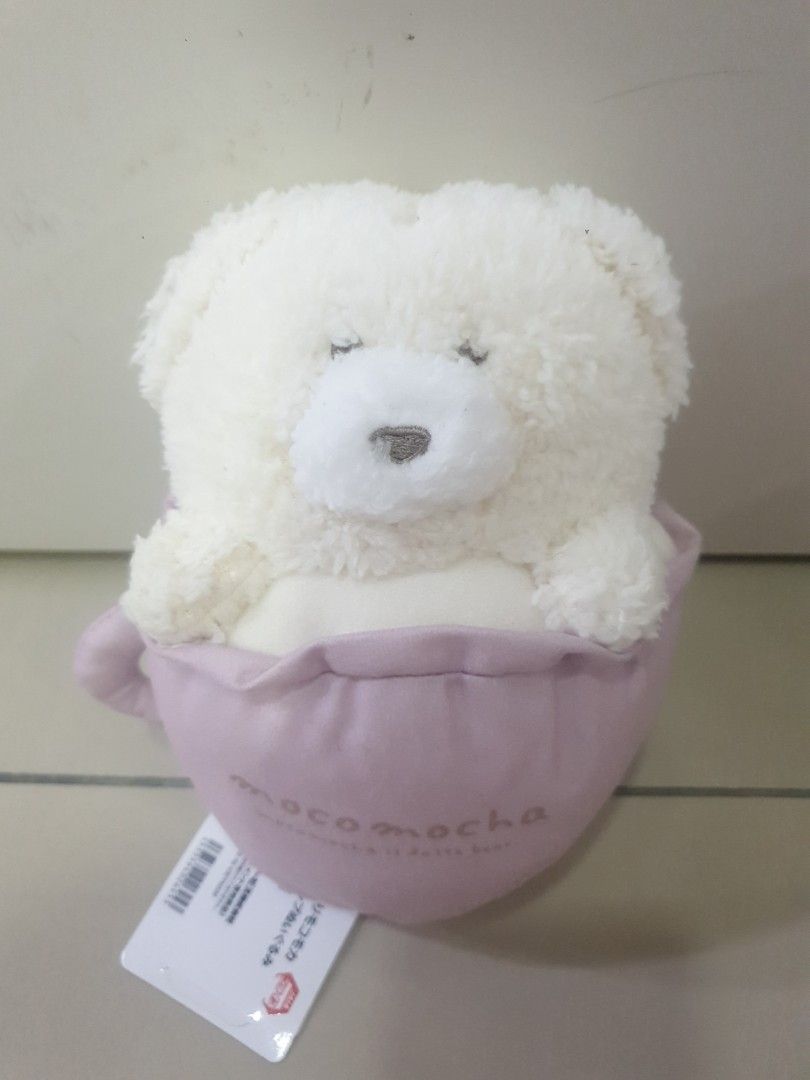 Japan Moco Mocha bear plush toy, Hobbies & Toys, Toys & Games on Carousell