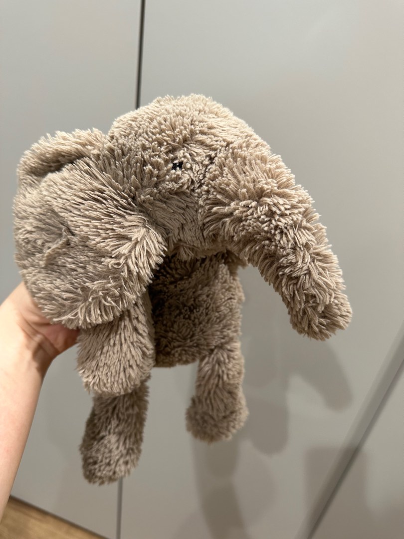 jellycat elephant, Hobbies & Toys, Toys & Games on Carousell