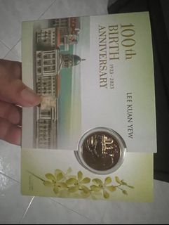 100th Birth Anniversary of Mr Lee Kuan Yew Commemorative Coin (lky coin ...