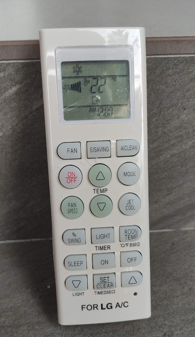 LG Aircon Remote Control AKB73315601 AKB73255302 AUUQ36GH1, TV & Home ...