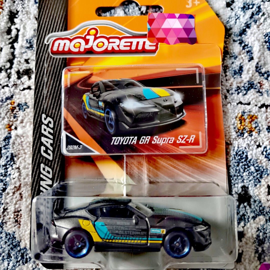 MAJORETTE Racing Cars Toyota GR Supra SZ-R Diecast 1:64 Scale, Hobbies ...