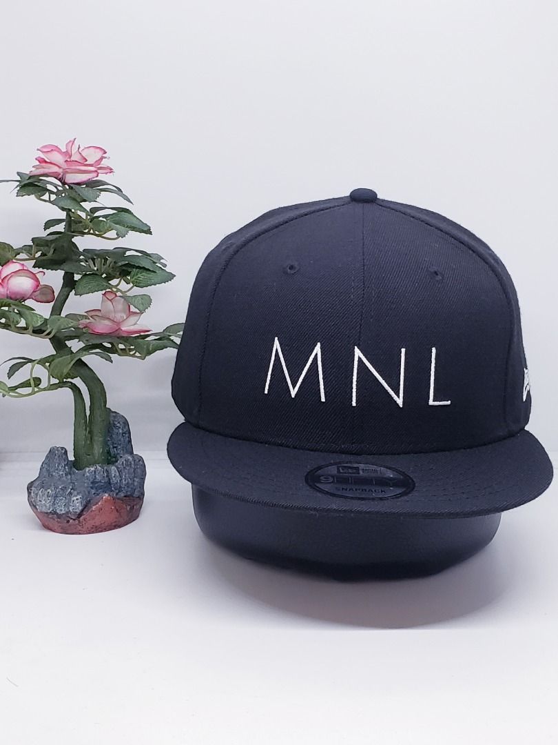 Manila City (MNL) New Era 9Fifty Essential Black Snapback (Medium/Large ...