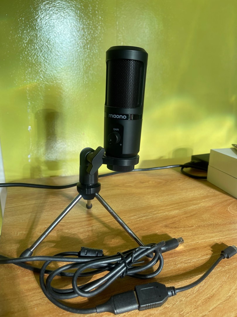 MAONO 24bit USB Microphone Condenser With Freebies, Audio, Microphones ...