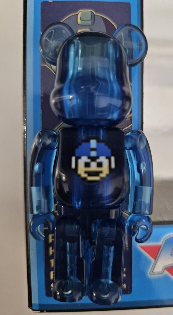 Medicom Kubrick Rockman (Mega Man) & Be@rbrick (1 Be@rbrick) 100% ...