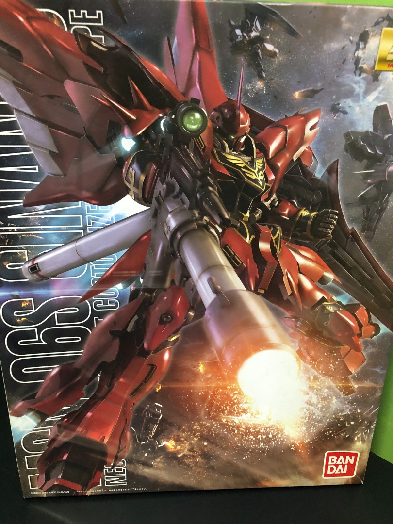 MG MSN-06S SINANJU OVA VER FULL FRONTAL GUNDAM UNICORN 1/100 BANDAI ...