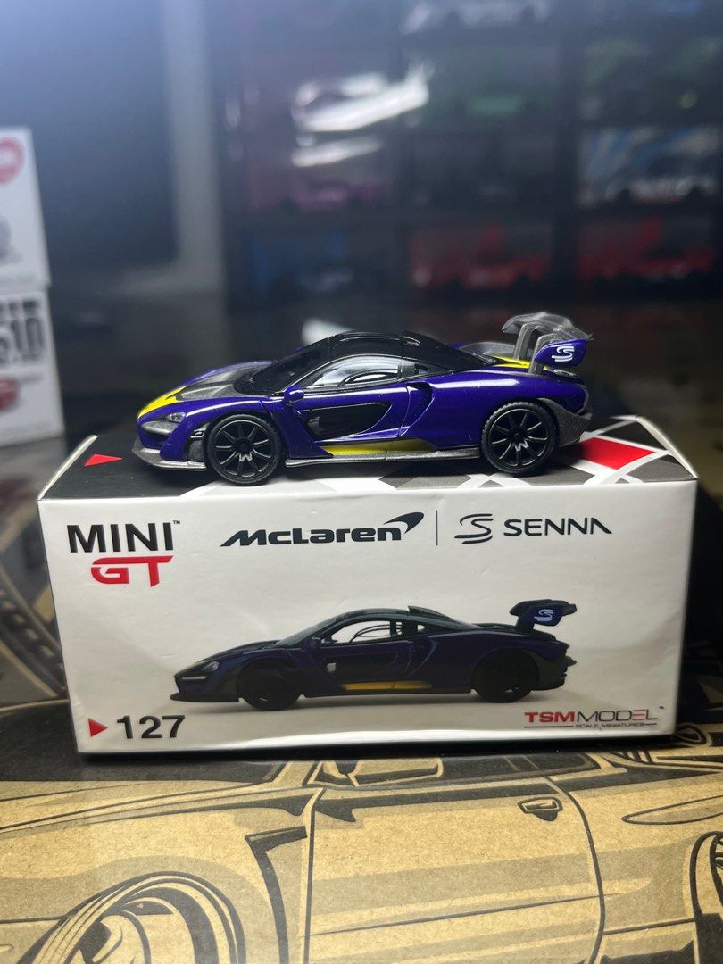Mini GT McLaren Senna #127, Hobbies & Toys, Toys & Games on Carousell