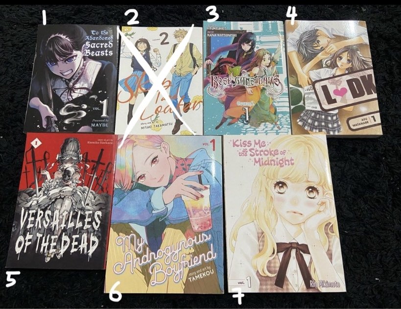 Mixed Official Manga (Loose/Bulk), Hobbies & Toys, Books & Magazines ...