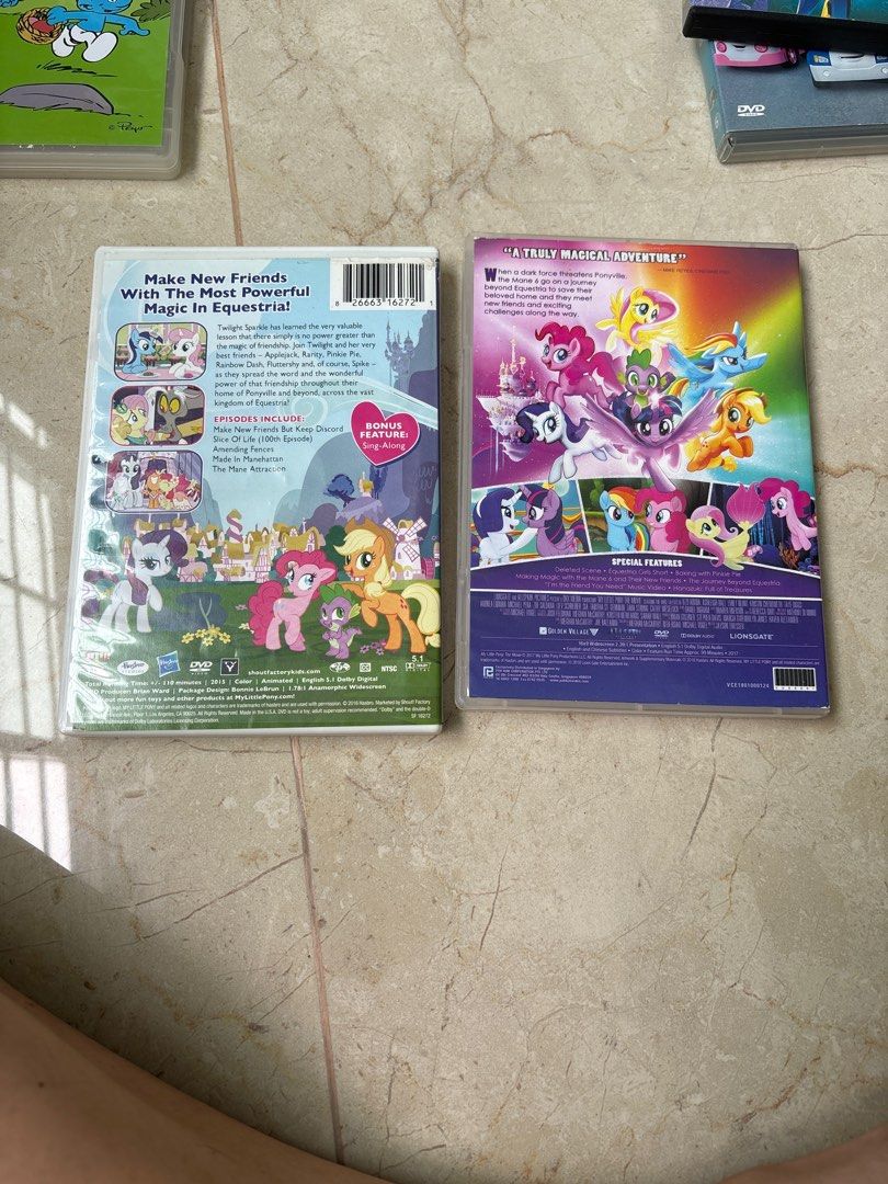 My little Pony movie one dvd $8, Hobbies & Toys, Music & Media, CDs ...