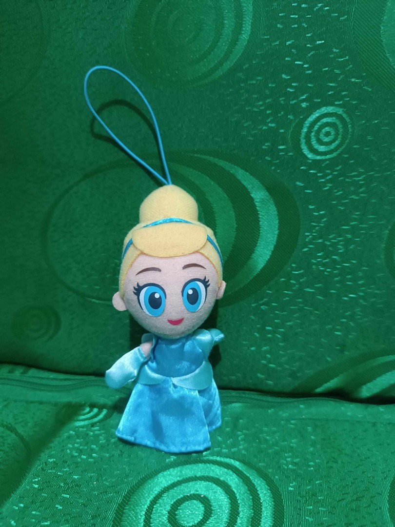 NEW Disney Princess Cinderella Finger Puppet Charm Plush s Official ...