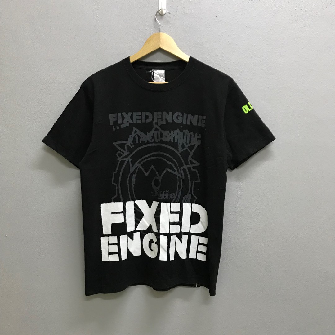 OLDCODEX FIXED ENGINE JAPANESE ROCK BAND TOUR TSHIRT, Women's Fashion, Tops, Shirts on Carousell