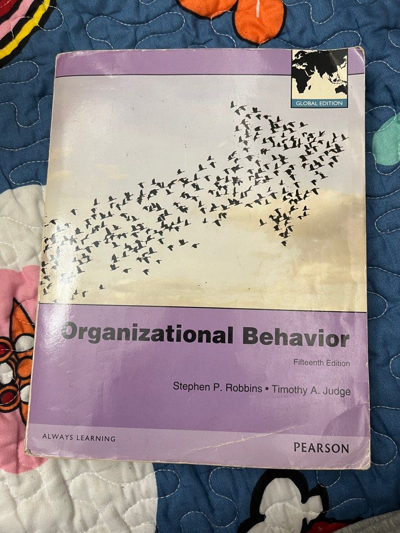ORGANIZATIONAL BEHAVIOR 15/E ROBBINS, JUDGE, 書籍、休閒與玩具, 書本及雜誌, 教科書、參考書在旋轉拍賣 ORGANIZATIONAL BEHAVIOR 15/E ROBBINS, JUDGE, 書籍、休閒與玩具, 書本及雜誌, 教科書、參考書在旋轉拍賣