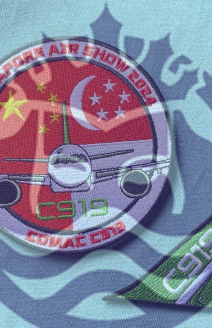 patch - 2024 - singapore airshow 2024 - comac china c919 debut ...