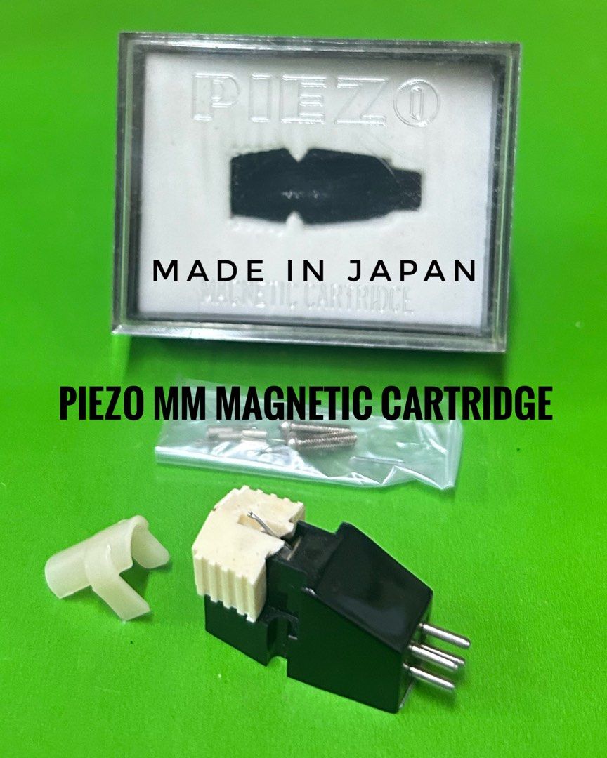 PIEZO MM MAGNETIC CARTRIDGE 日本製造 （NOS ), 音響器材, 其他音響配件及設備 - Carousell