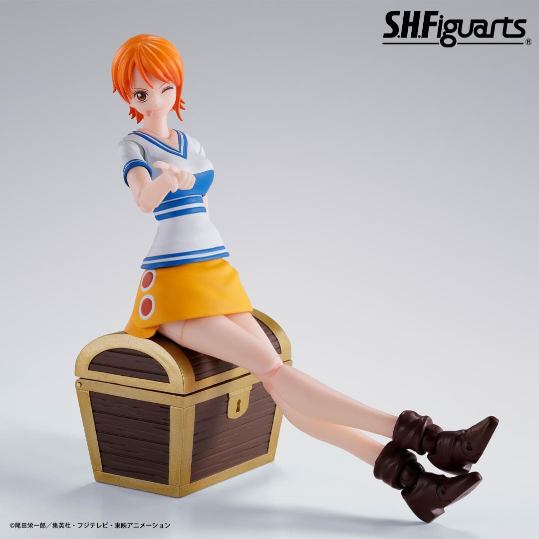 Pre Order SHF One Piece - Nami (Romance Dawn), Hobbies & Toys, Toys ...