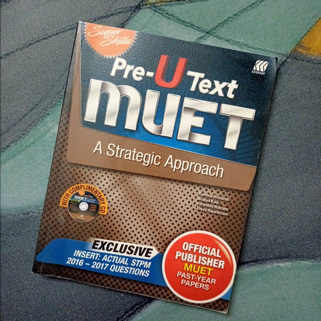 PRE-U TEST MUET EXERCISE, Hobbies & Toys, Books & Magazines, Textbooks ...