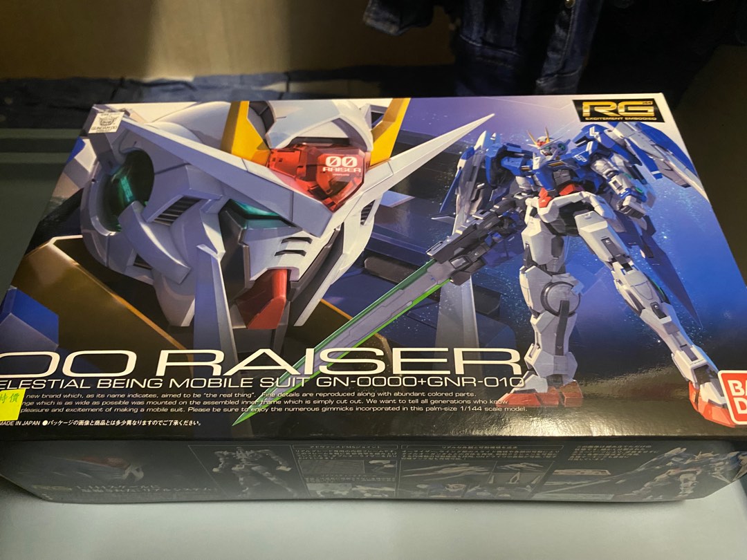 高達模型RG Gundam OO Raiser, 興趣及遊戲, 玩具 & 遊戲類 - Carousell
