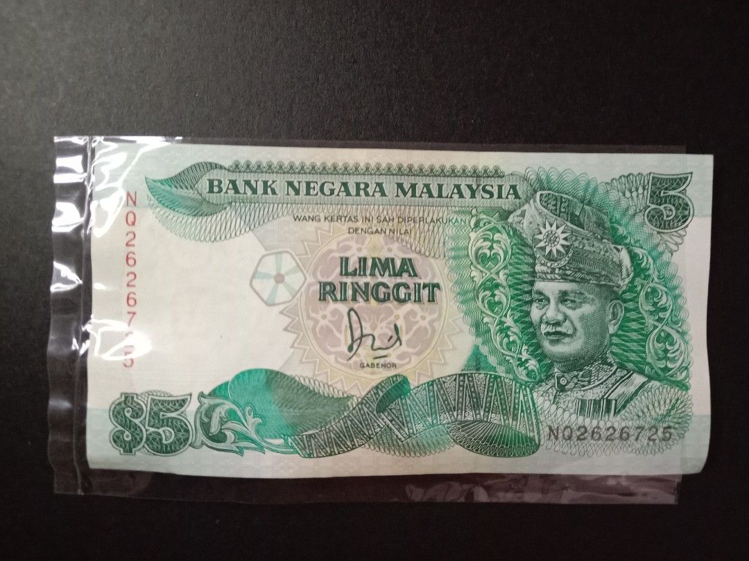 RM 5 6th series banknote, Hobbies & Toys, Collectibles & Memorabilia ...