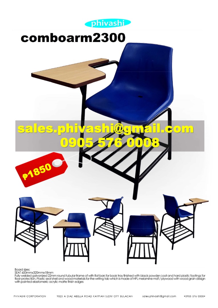 school armchair writing tab college plastic school armchair, Furniture ...