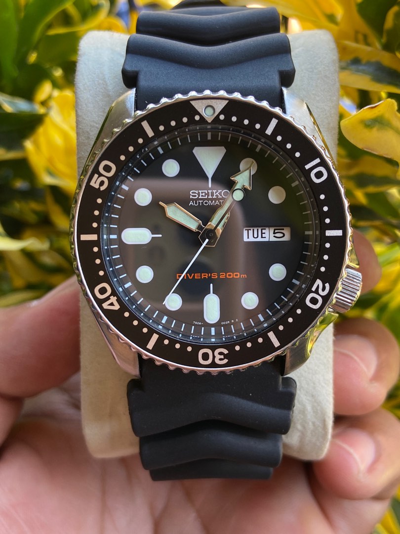Seiko 7S26-0020 Automatic Divers, Men's Fashion, Watches & Accessories ...