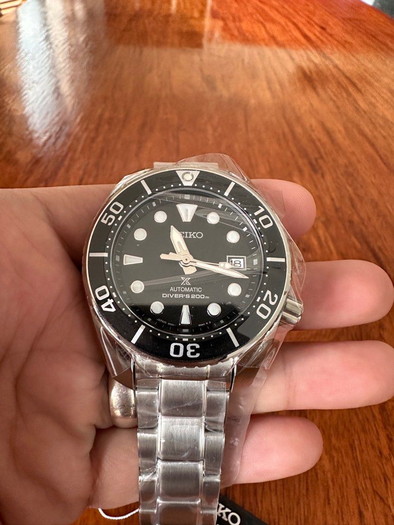 Seiko Sumo (SPB101 J1 (Gen 3)) BNIB with certificate, stickers, tag and ...