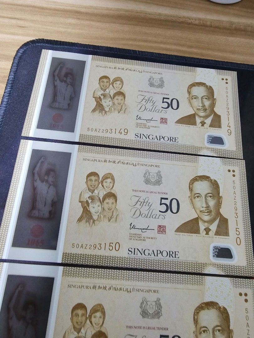 SG50 Commemorative Notes, Hobbies & Toys, Memorabilia & Collectibles ...