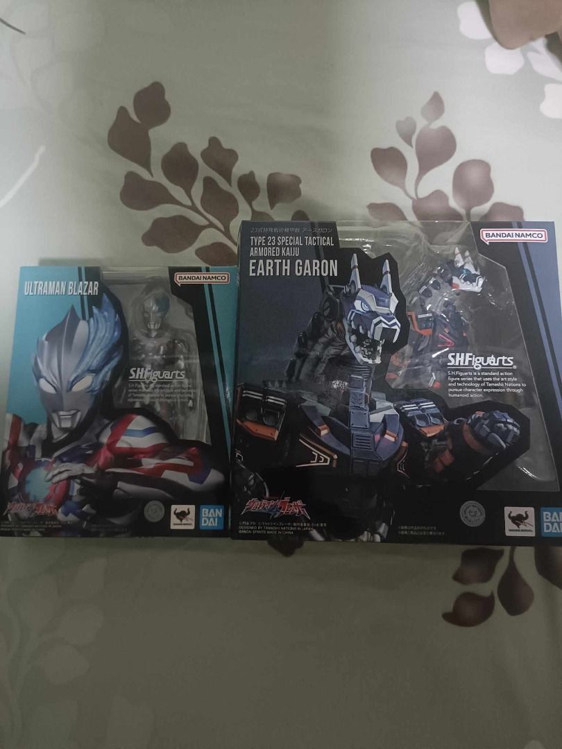 sh figuarts ultraman Blazar & Type 23 Special Tactical Armored kaiju ...