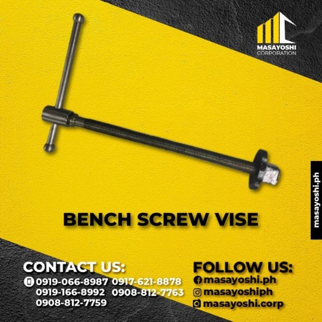 Showa Bench Screw Vise | Clamping Equipment | Bench Vise | Showa ...