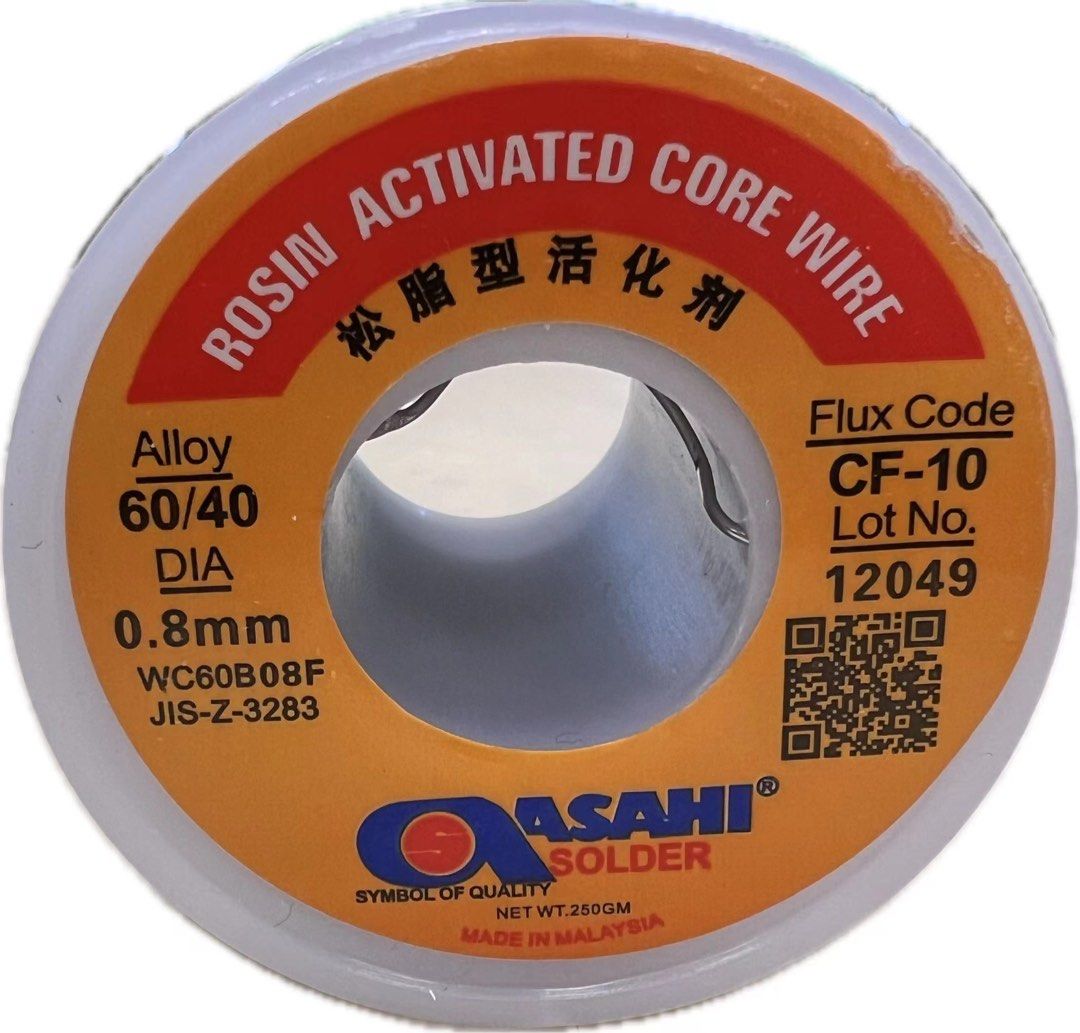 *Soldering Solder Core Wire ASAHI Rosin Active Premium Quality Direct ...