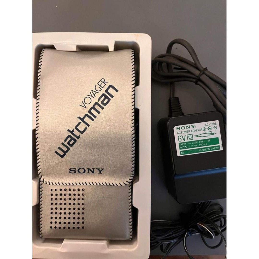 SONY Watchman FD-20AEB Portable CRT TV, Furniture & Home Living ...