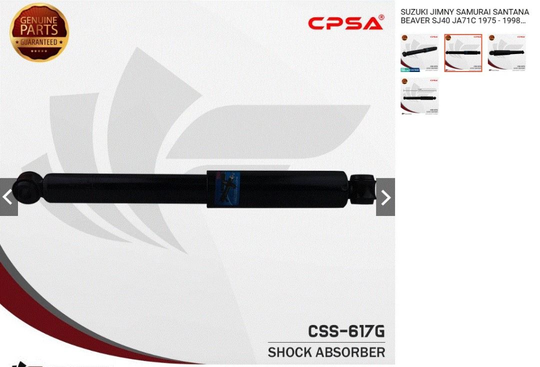 SUZUKI JIMNY SAMURAI SANTANA BEAVER SJ40 JA71C 1975 - 1998, Car Parts ...