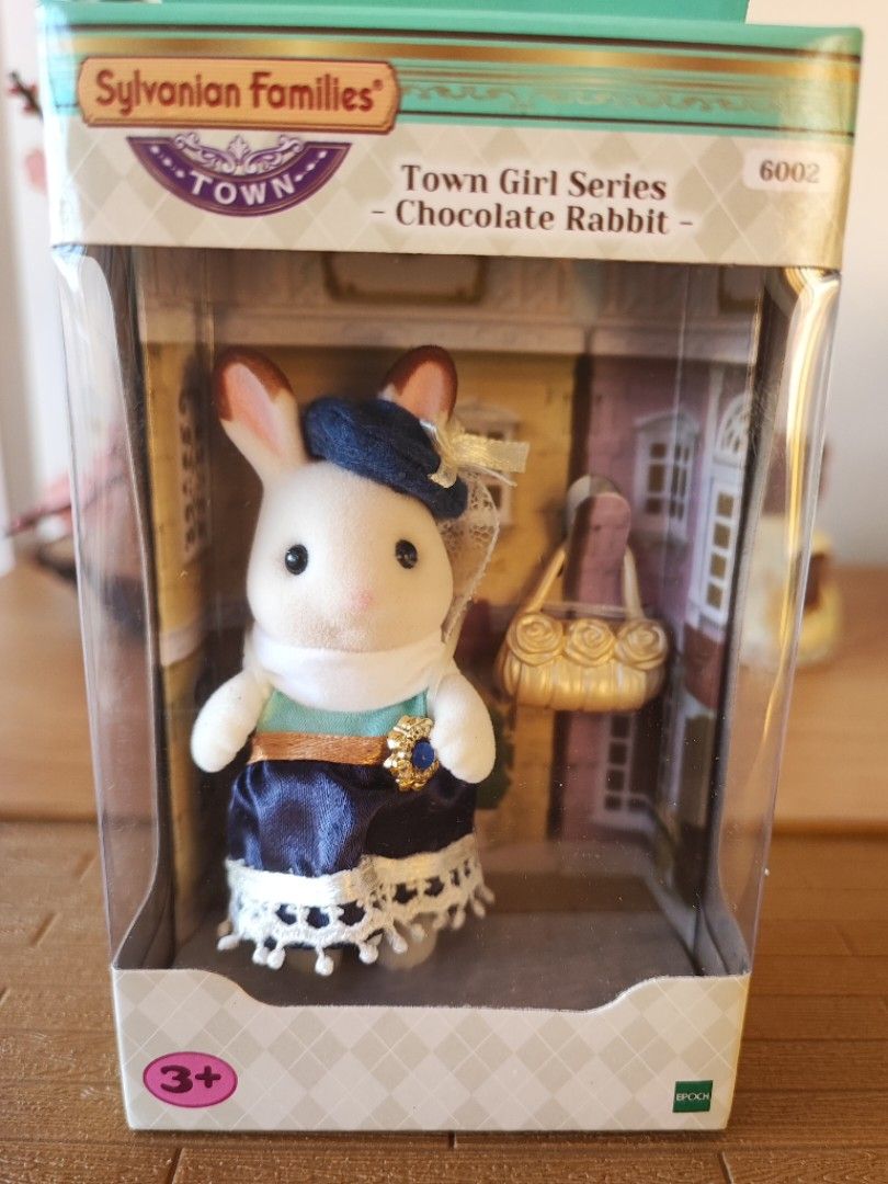 Sylvanian Families Calico Critters Town Girl Series Stella Chocolate ...