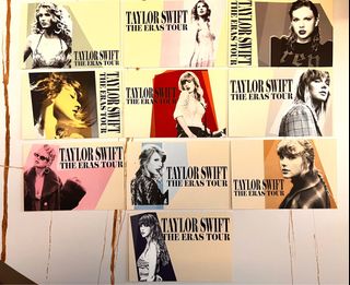 Taylor Swift Eras Tour VIP Postcard, Hobbies & Toys, Memorabilia ...