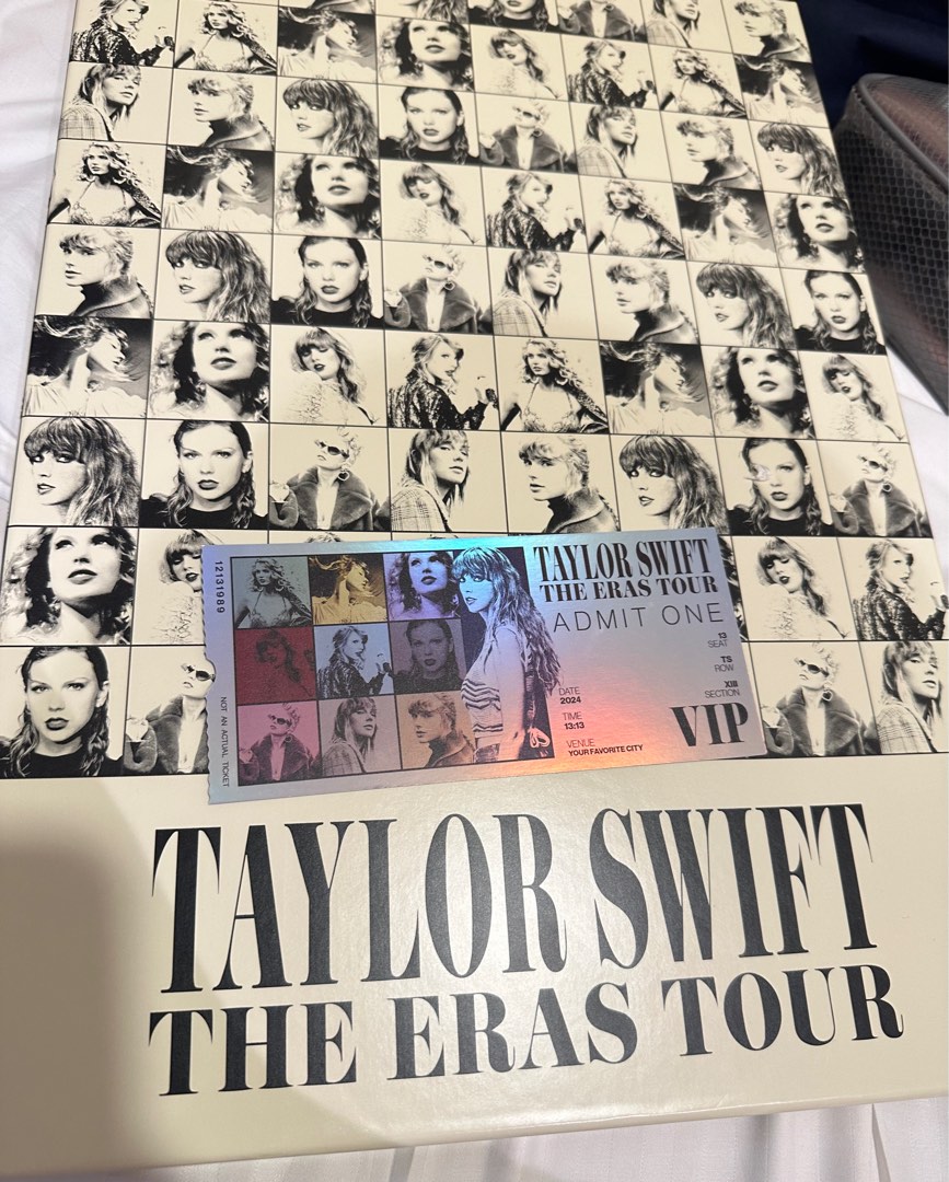 Taylor Swift THE ERAS TOUR VIP4 MERCH COMPLETE SET, Hobbies & Toys ...