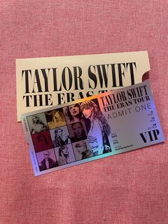 Taylor Swift Fanmade VIP Ticket, Hobbies & Toys, Memorabilia ...