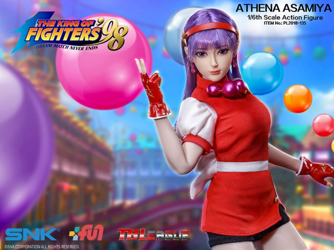 TBLeague PL2018-135 Athena Asamiya 1/6 Figure - KOF The King of ...