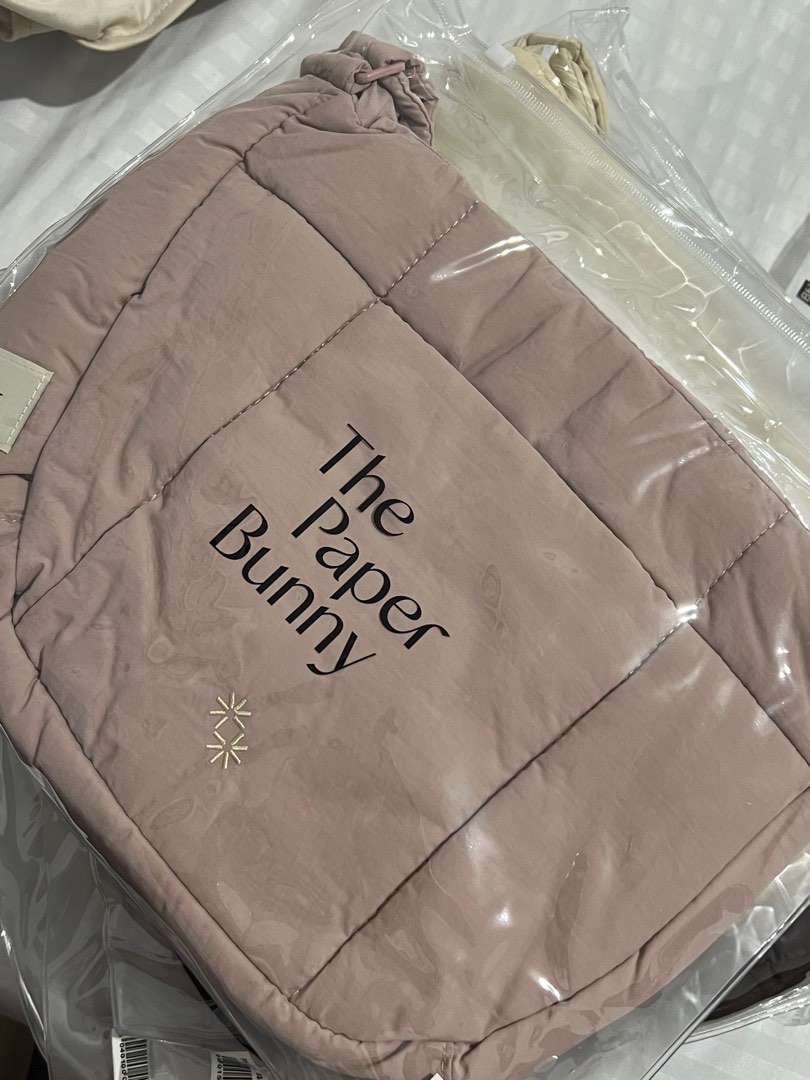 The Paper Bunny Puffer Swing in Macaron, Women's Fashion, Bags ...