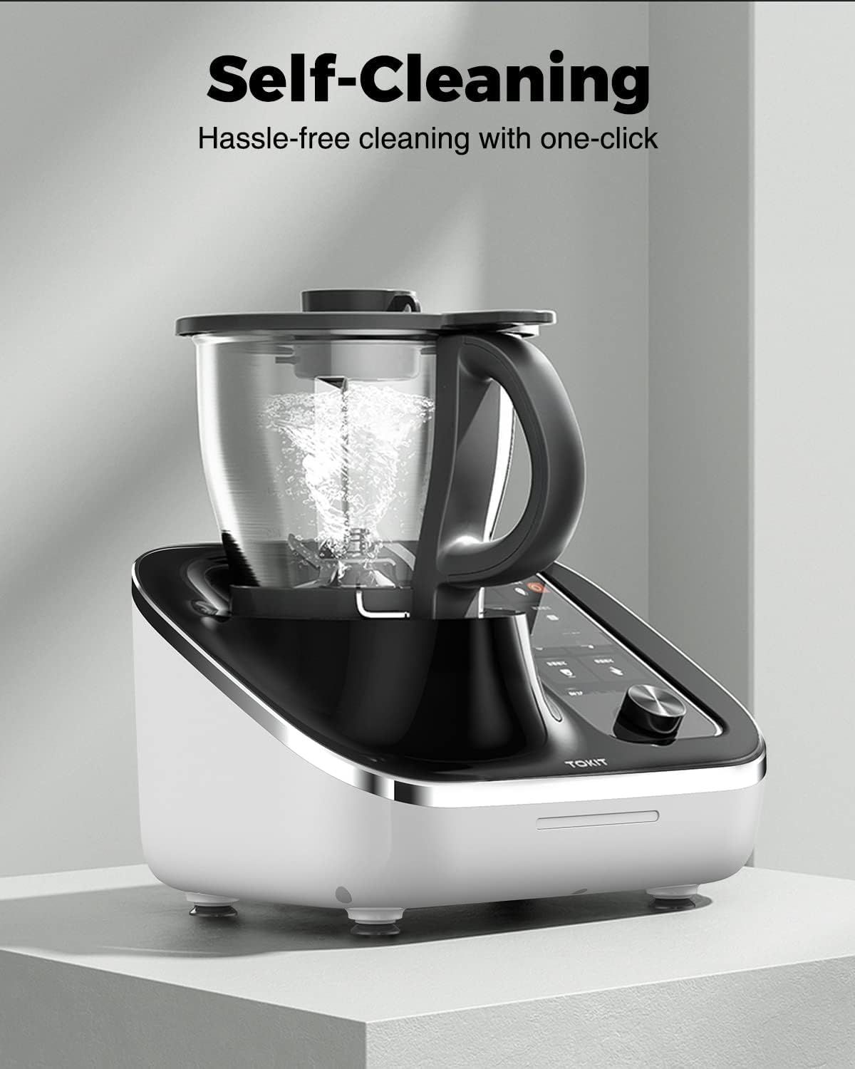 TOKIT Omni Cook Robot All-in-1 Food Processor with 21 Cooking Functions ...