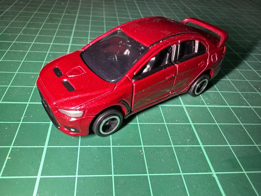 Tomica Mitsubishi Lancer Evolution X, Hobbies & Toys, Toys & Games on ...