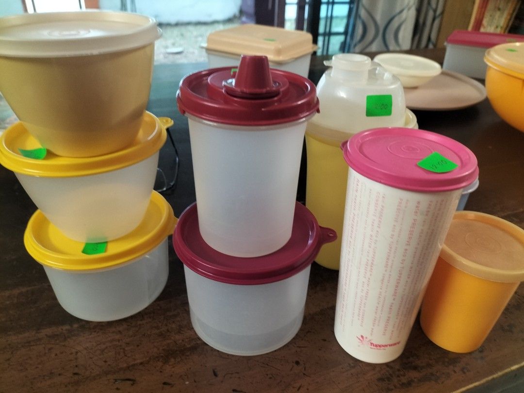 Tupperware set of 8, Furniture & Home Living, Kitchenware & Tableware ...