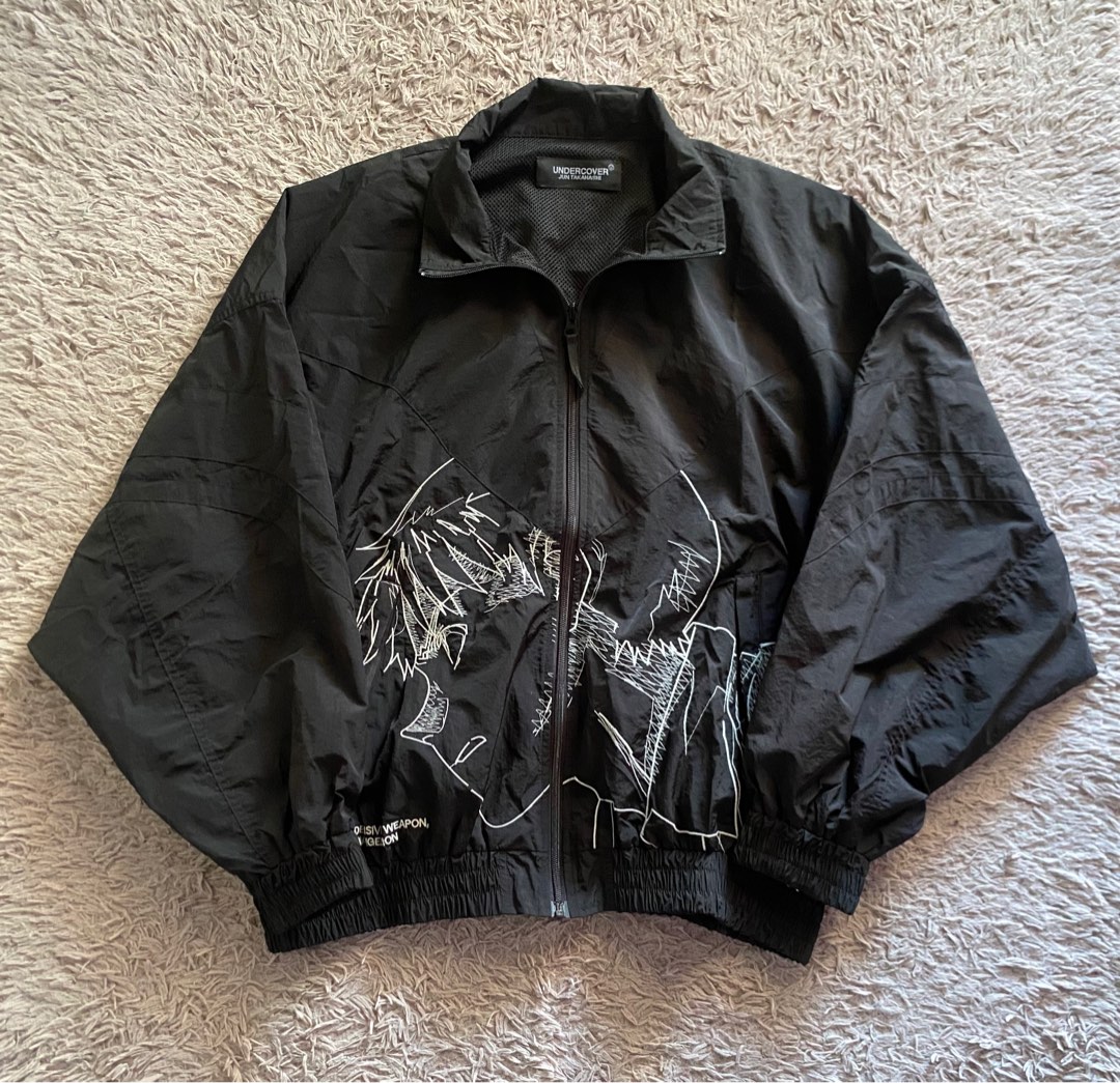 Undercover x Neon Genesis Evangelion Shinji Shell Jacket, Men's Fashion ...