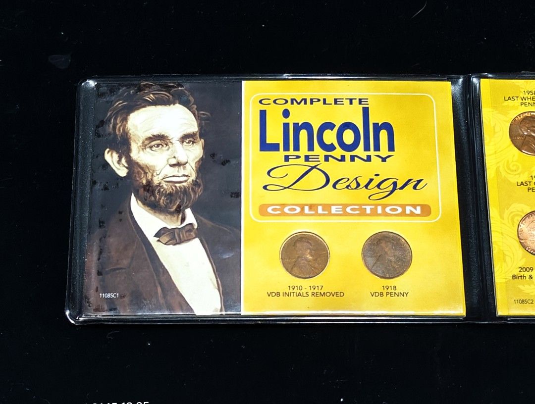 US Complete Lincoln Penny Design Coin Currency Collection Set (4 ...