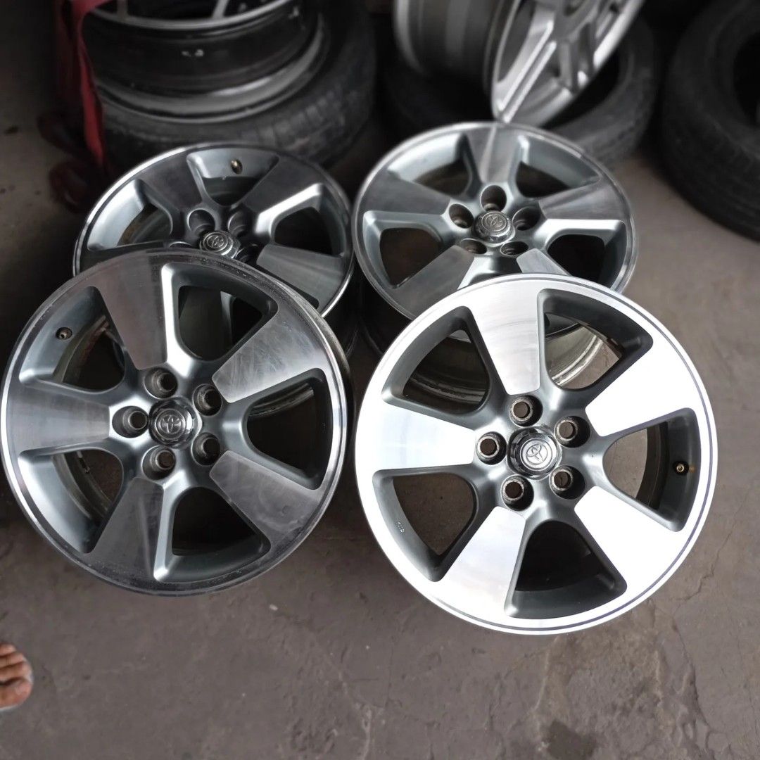 Velg Mobil Oem original Toyota Wish, Aksesoris Mobil di Carousell